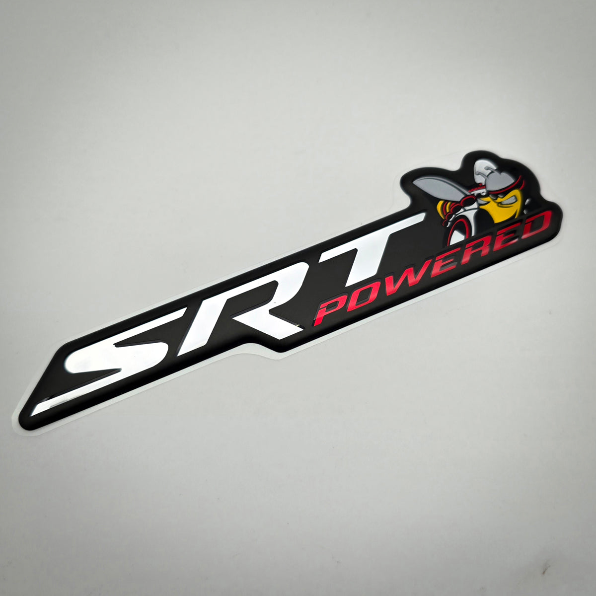 "Two-Tone SRT Powered Scat Pack" Grille Badge – ReBadge Design and Graphics