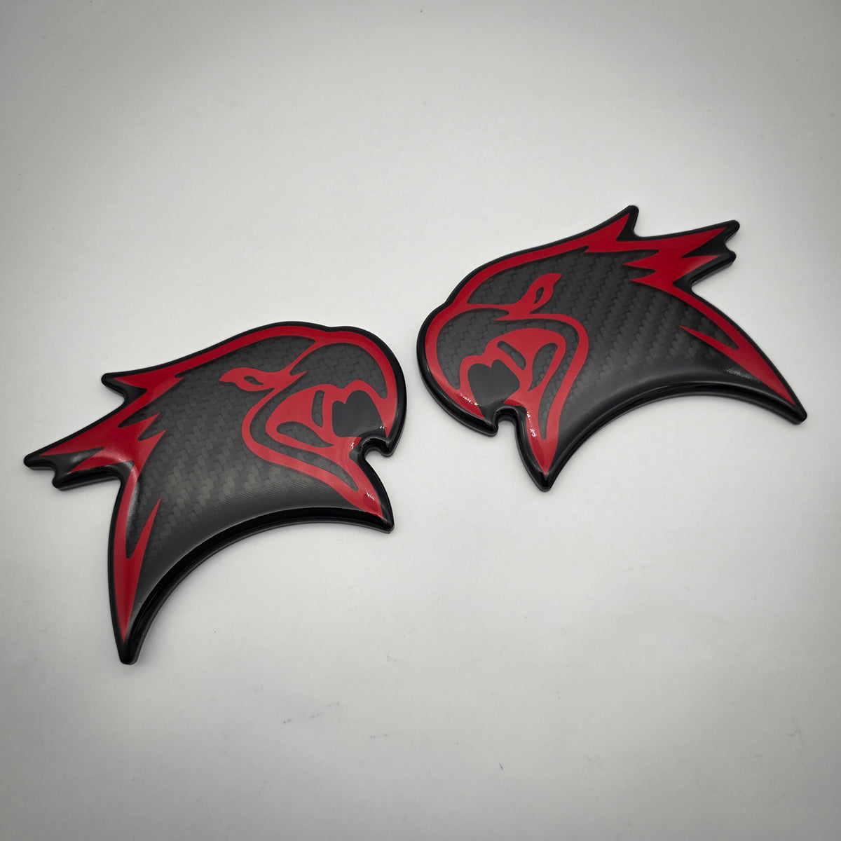 "Carbon Fiber Trackhawk" Fender Badge V2 – ReBadge Design and Graphics