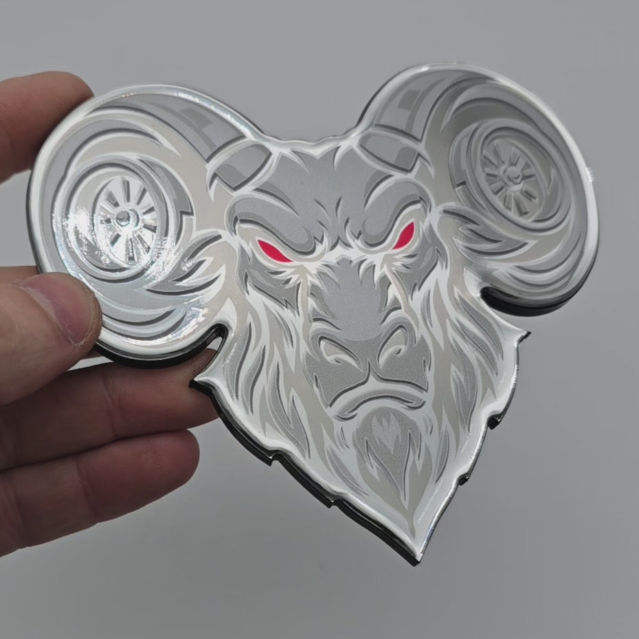 Hurricane Twin Turbo Ram Head – ReBadge Design and Graphics