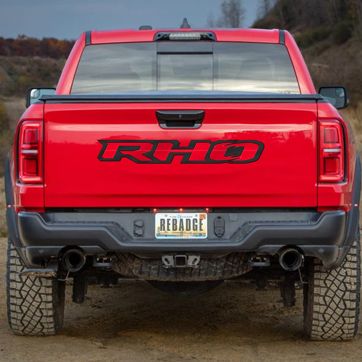 RAM "RHO" Tailgate Badge – ReBadge Design and Graphics