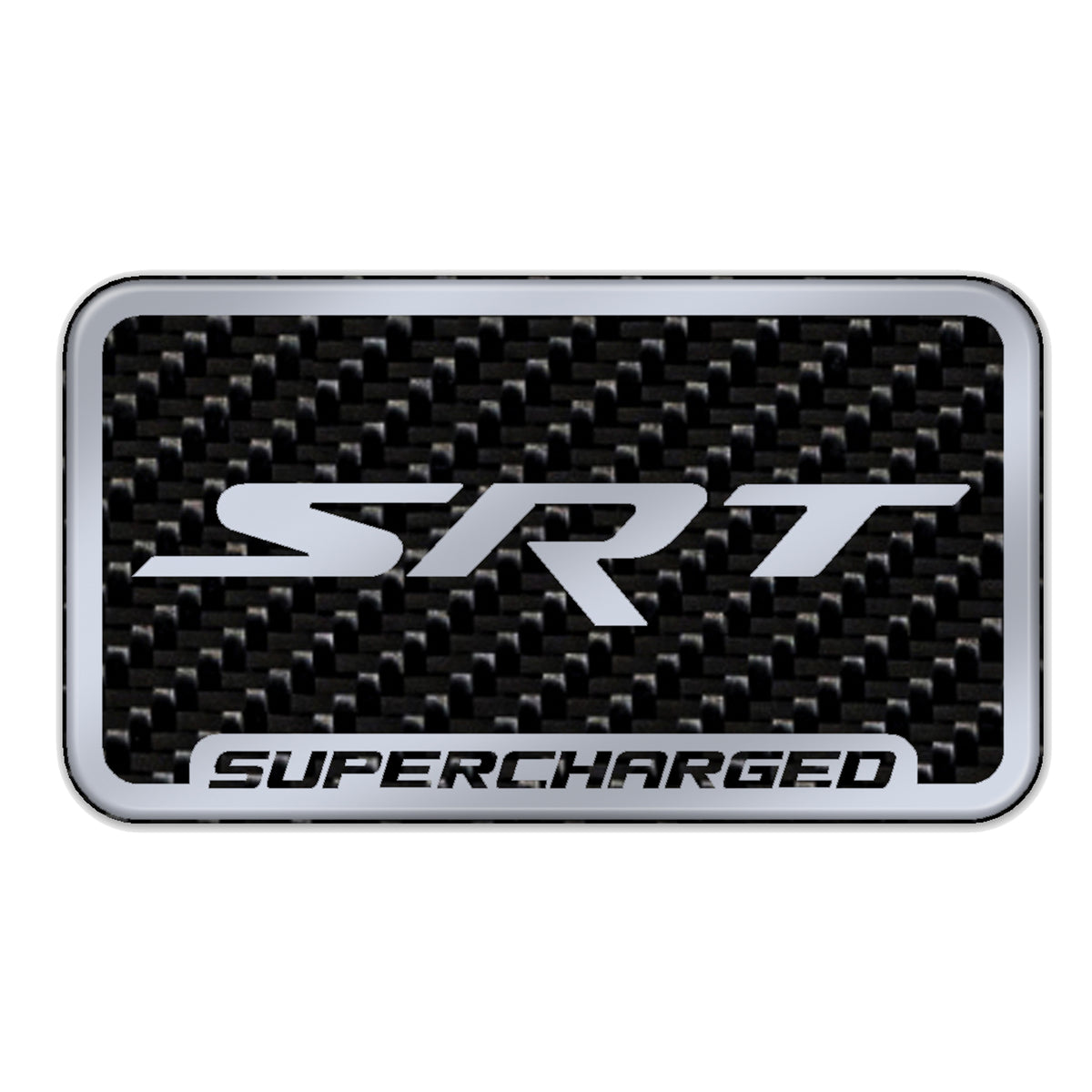 "Carbon Fiber SRT Supercharger" Badge – ReBadge Design and Graphics