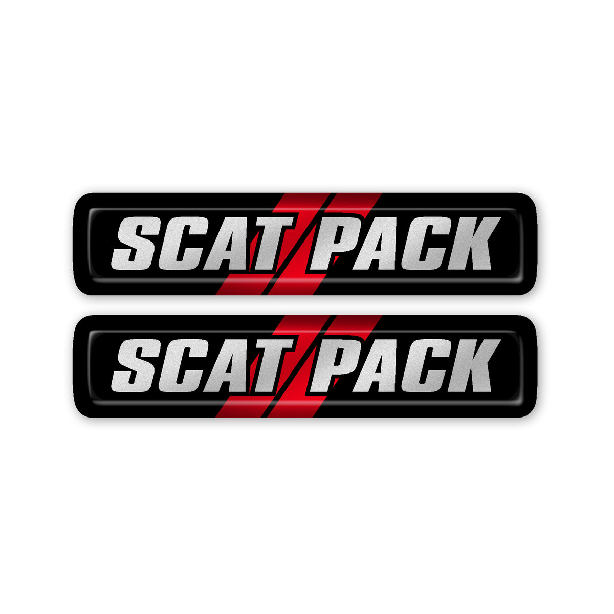 "Scat Pack" Key Fob Inlay – ReBadge Design and Graphics