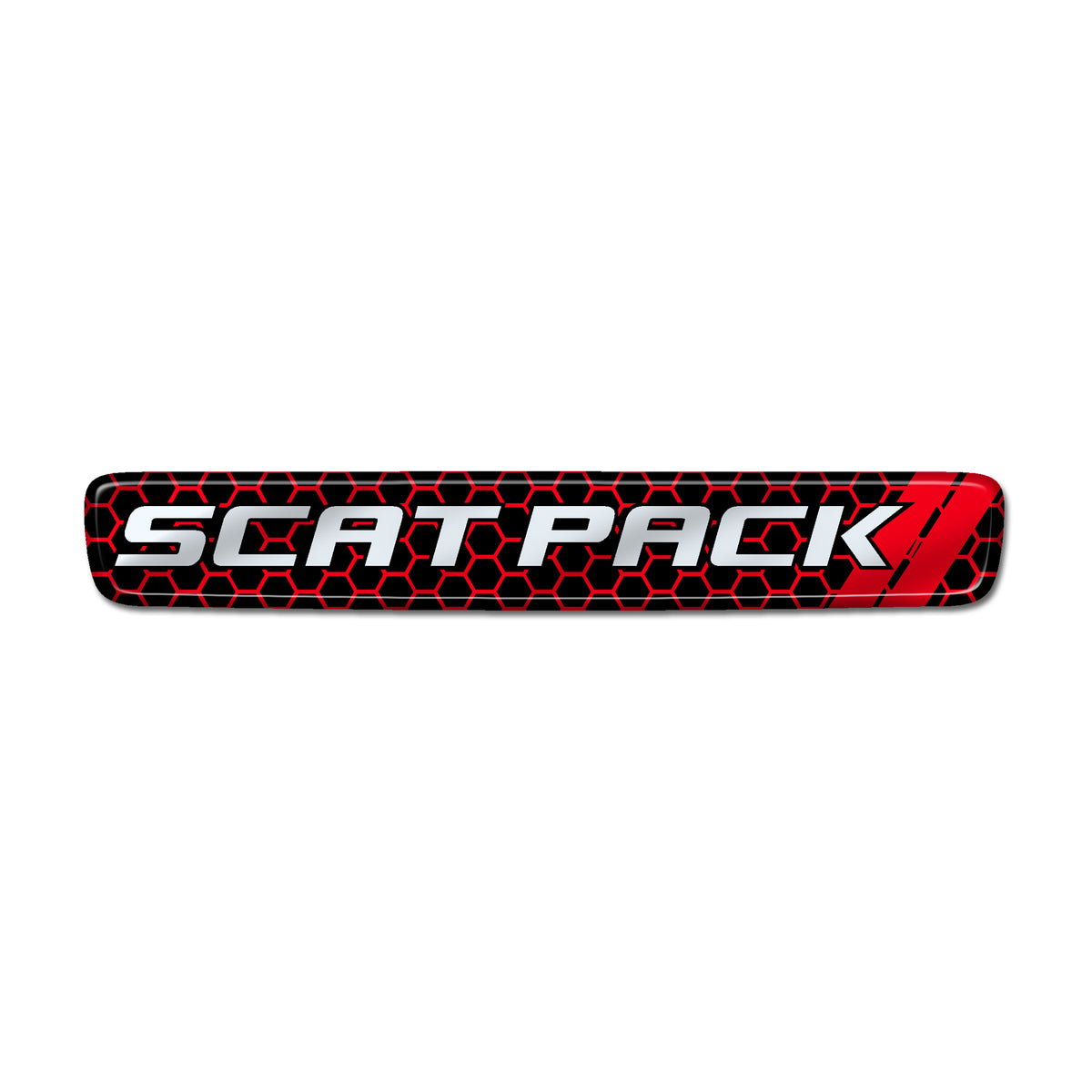 "Honeycomb Scat Pack" Steering Wheel Center Badge – ReBadge Design and ...
